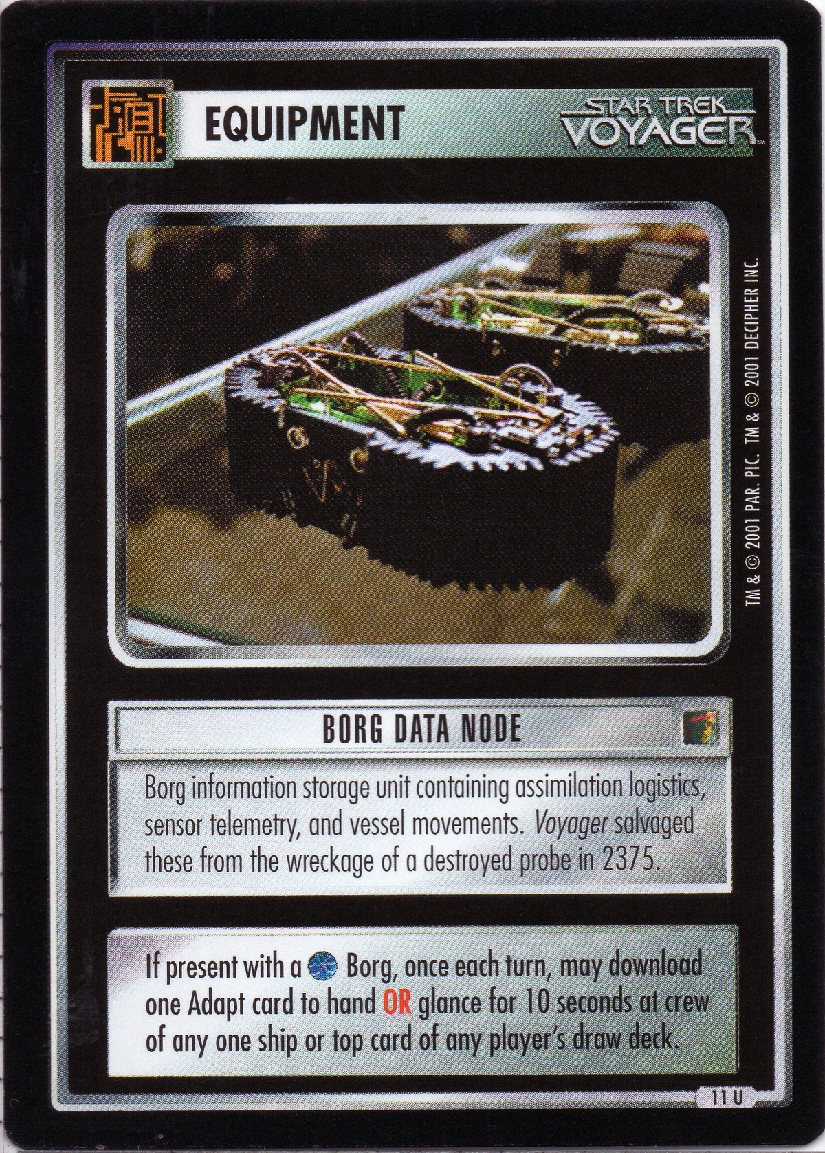 Borg Data Node (TB) | CardGuide Wiki | Fandom