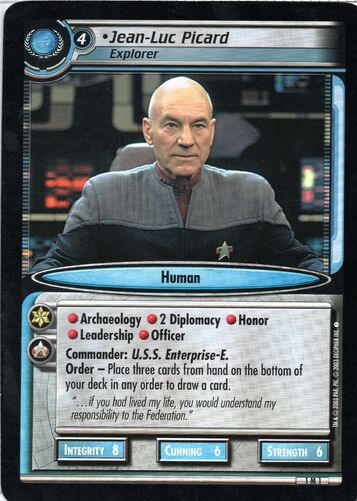 Jean Luc Picard Explorer M1 Cardguide Wiki Fandom