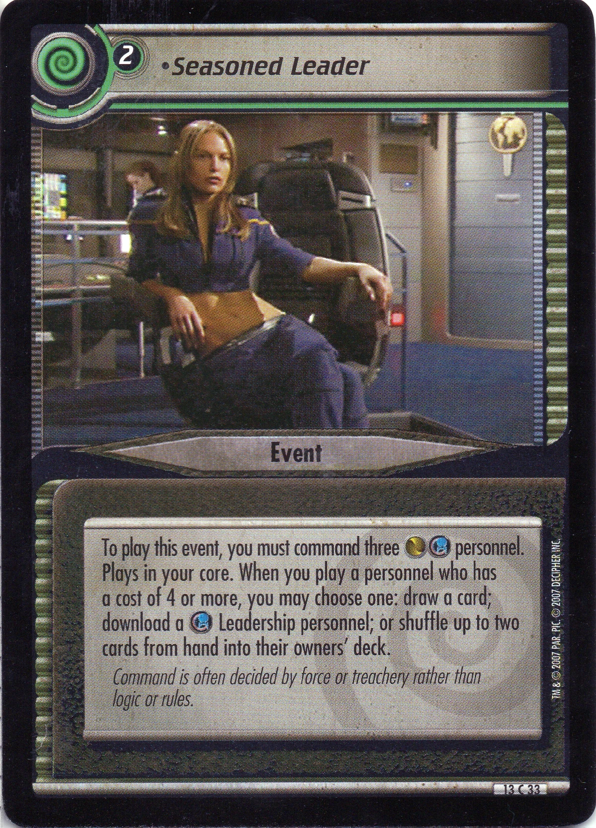 Seasoned Leader (IAMD) | CardGuide Wiki | Fandom