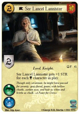 Ser Lancel Lannister (TPoL) | CardGuide Wiki | Fandom