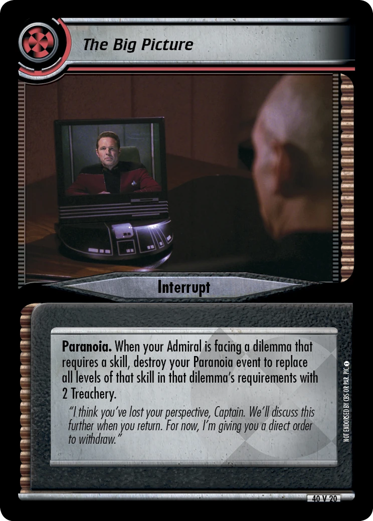 The Big Picture (ZH) | CardGuide Wiki | Fandom