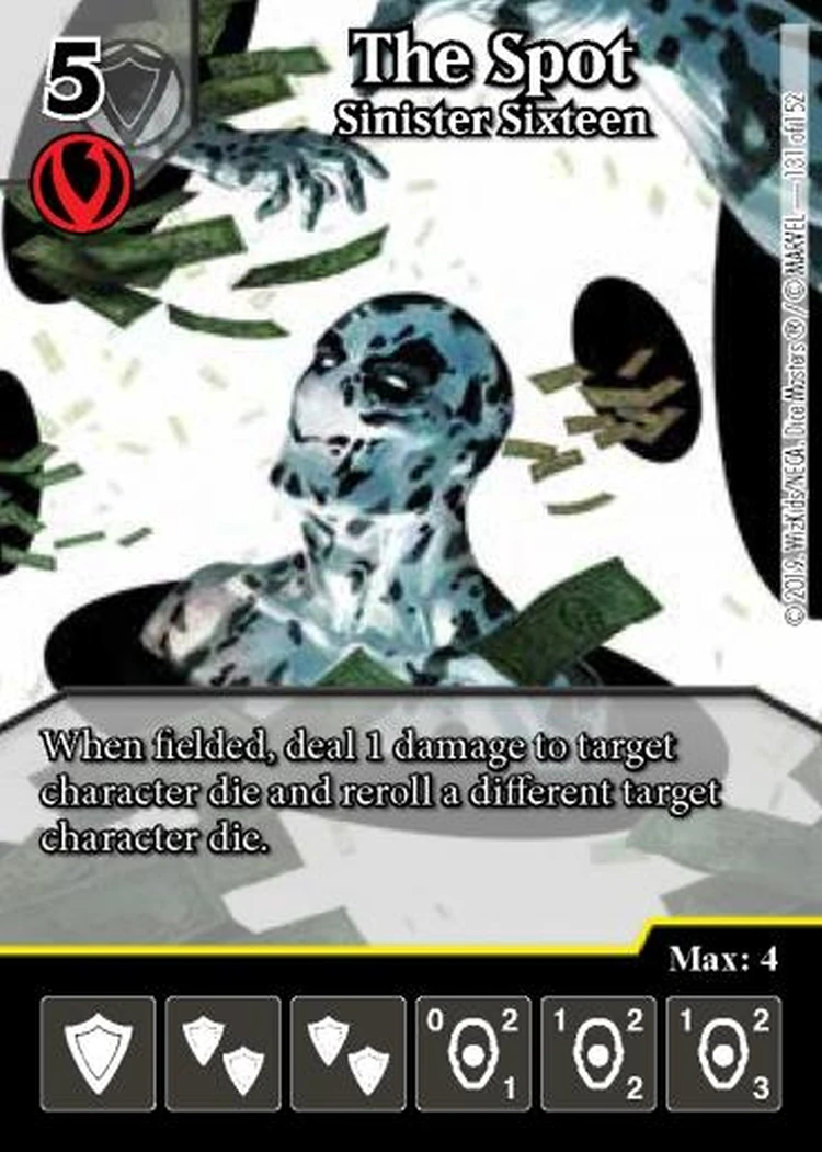 The Spot - Sinister Sixteen (AIGDP) | CardGuide Wiki | Fandom