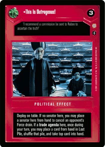 This Is Outrageous! | CardGuide Wiki | Fandom