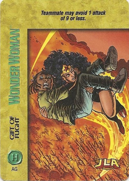 Wonder Woman T Of Flight Jlaop Cardguide Wiki Fandom