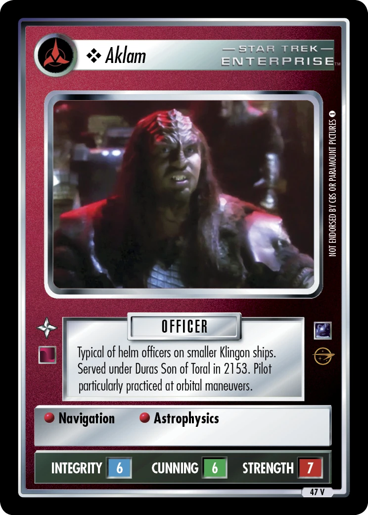 Aklam (BB) | CardGuide Wiki | Fandom