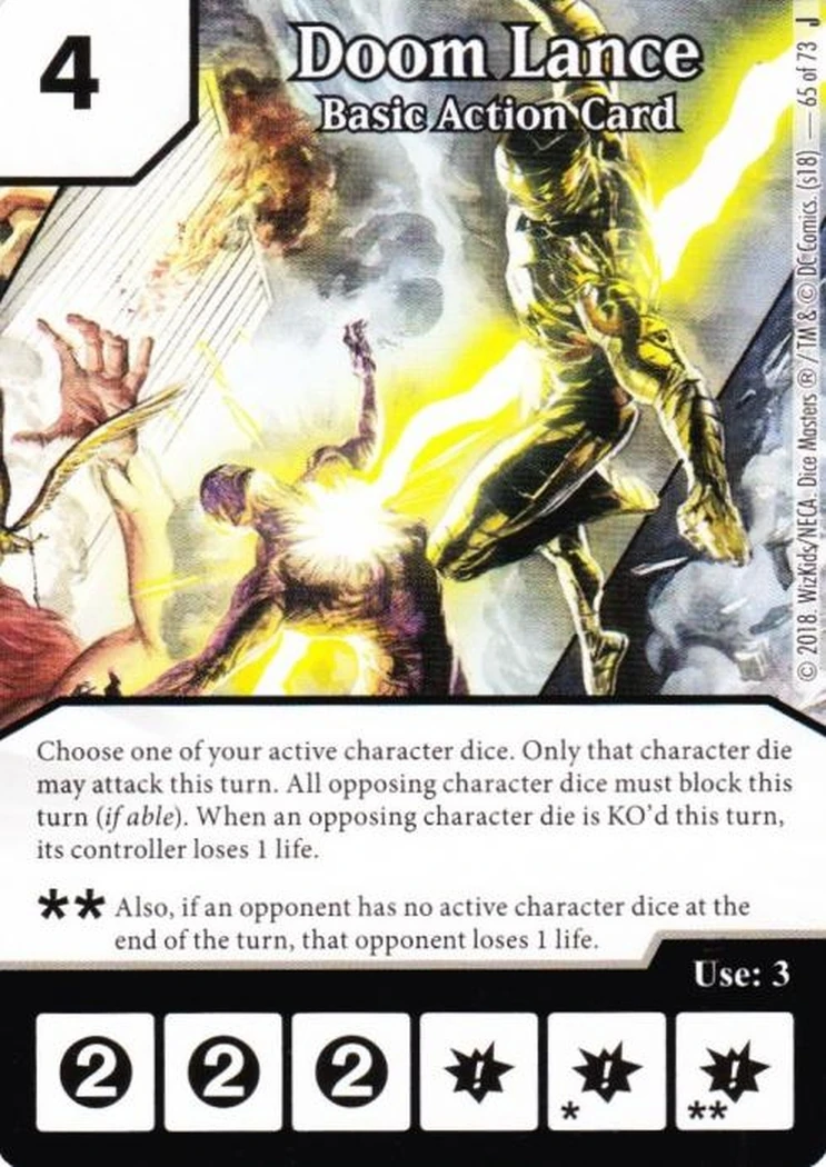 Doom Lance - Basic Action Card (JCB) | CardGuide Wiki | Fandom