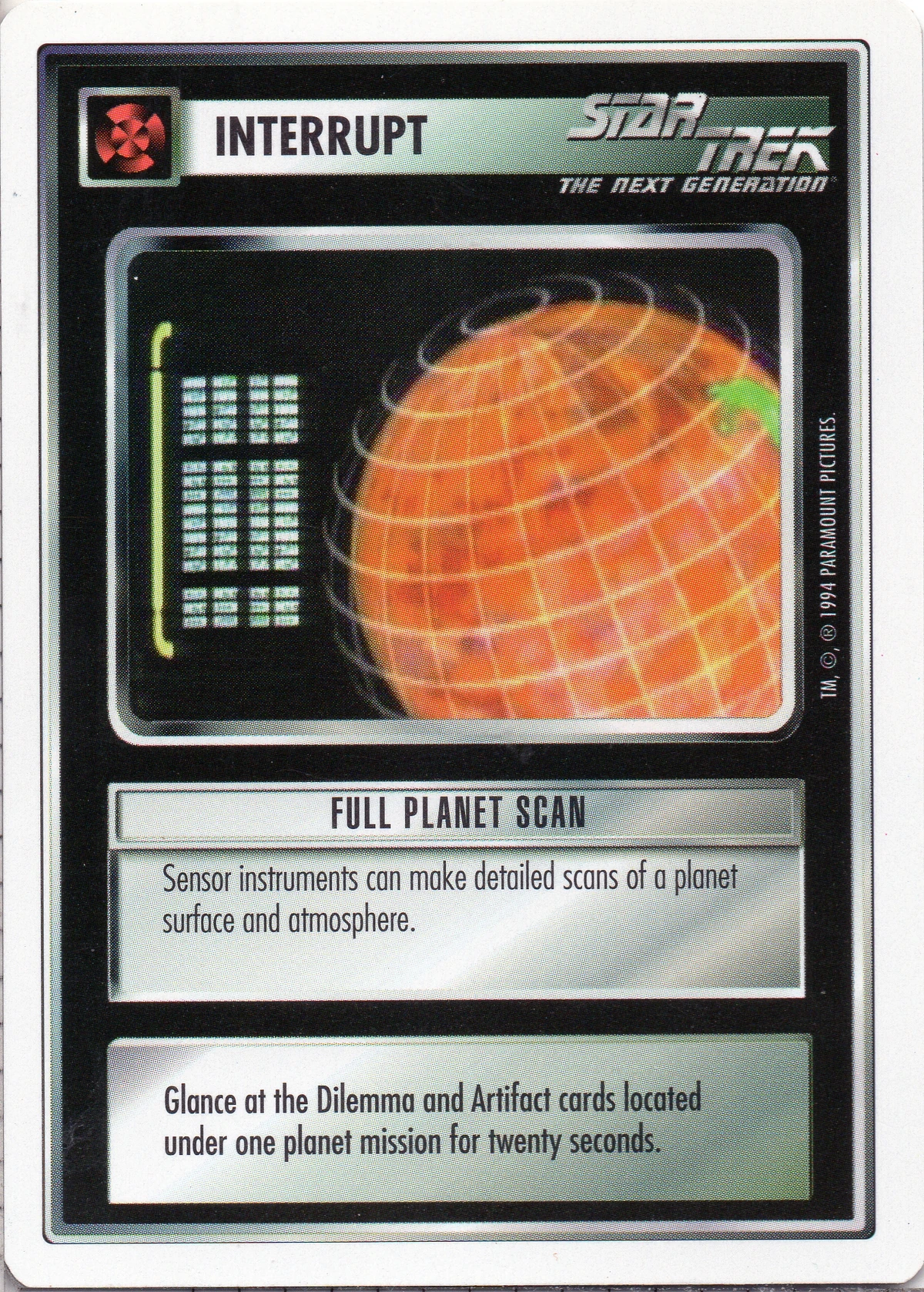 Full Planet Scan (PU94) | CardGuide Wiki | Fandom