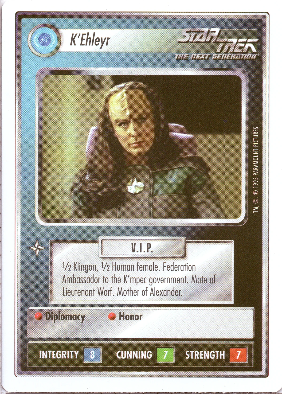 K'Ehleyr (PU95) | CardGuide Wiki | Fandom