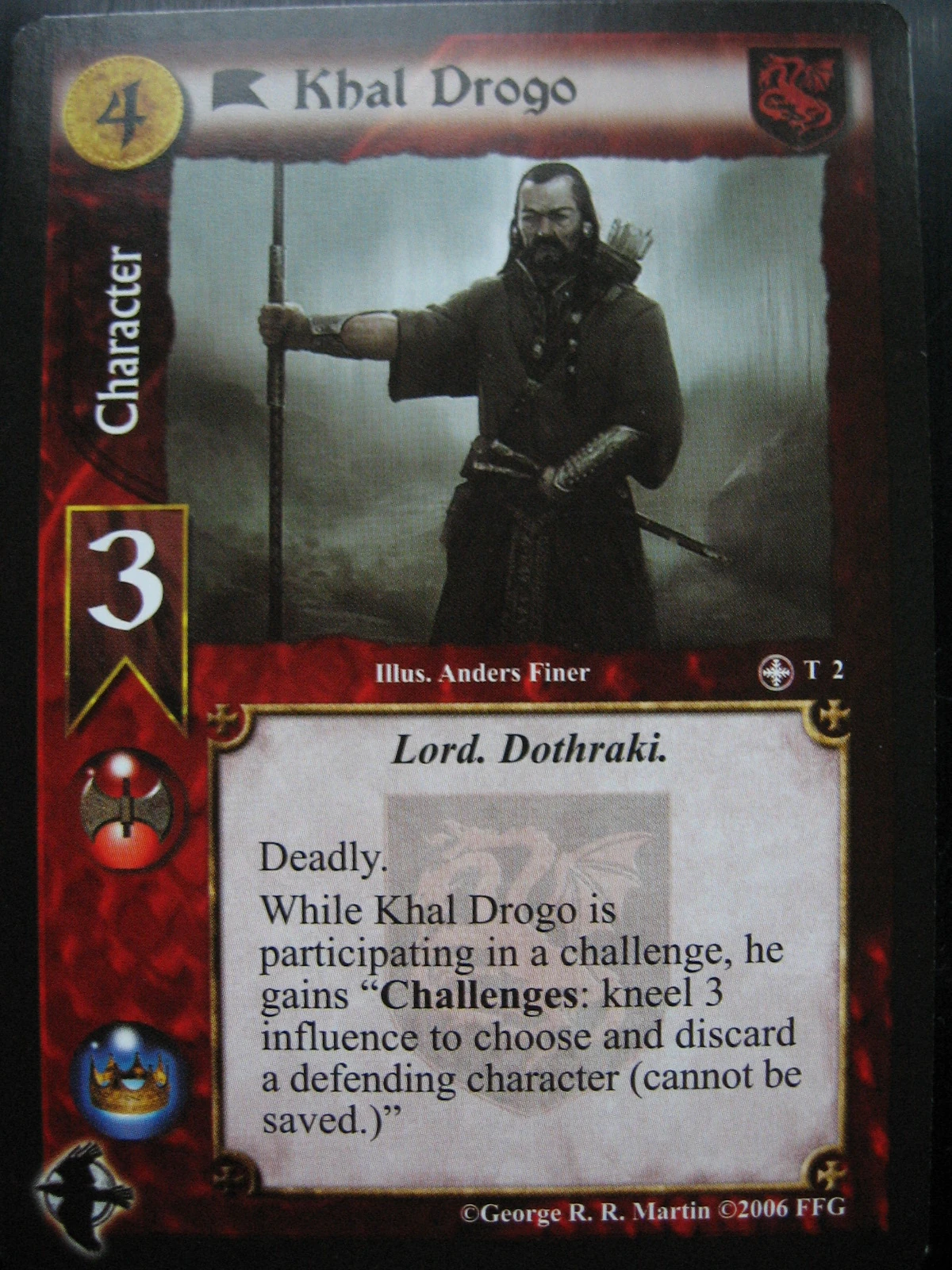 Khal Drogo (WPS) | CardGuide Wiki | Fandom