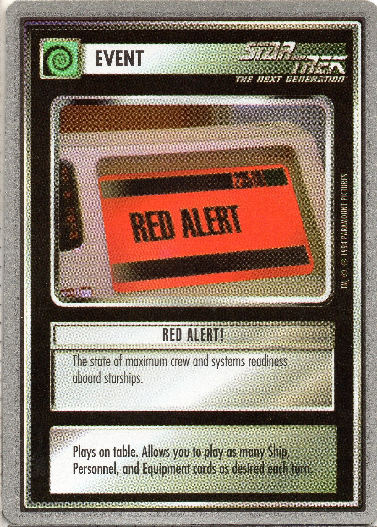 Red Alert! (CT) | CardGuide Wiki | Fandom