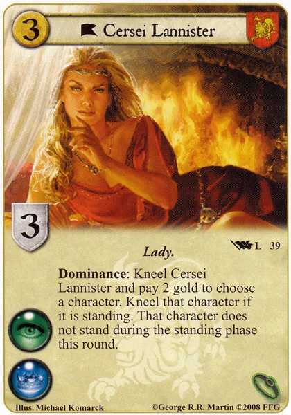 Cersei Lannister (CS) | CardGuide Wiki | Fandom