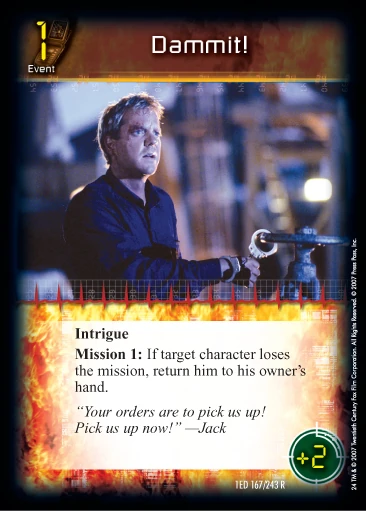 Dammit! (1E) | CardGuide Wiki | Fandom