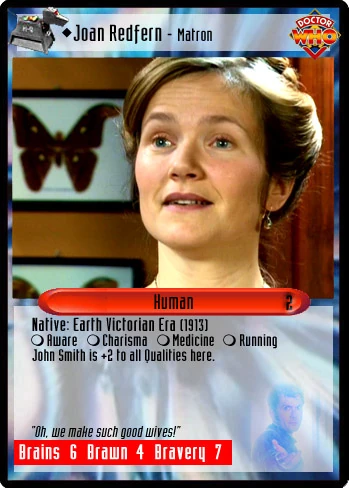 Joan Redfern - Matron (T10D) | CardGuide Wiki | Fandom
