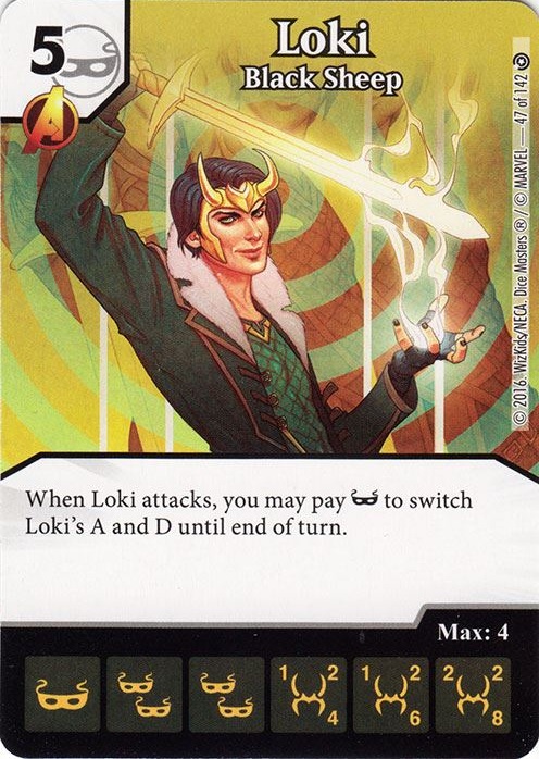 Loki Black Sheep Cw Cardguide Wiki Fandom