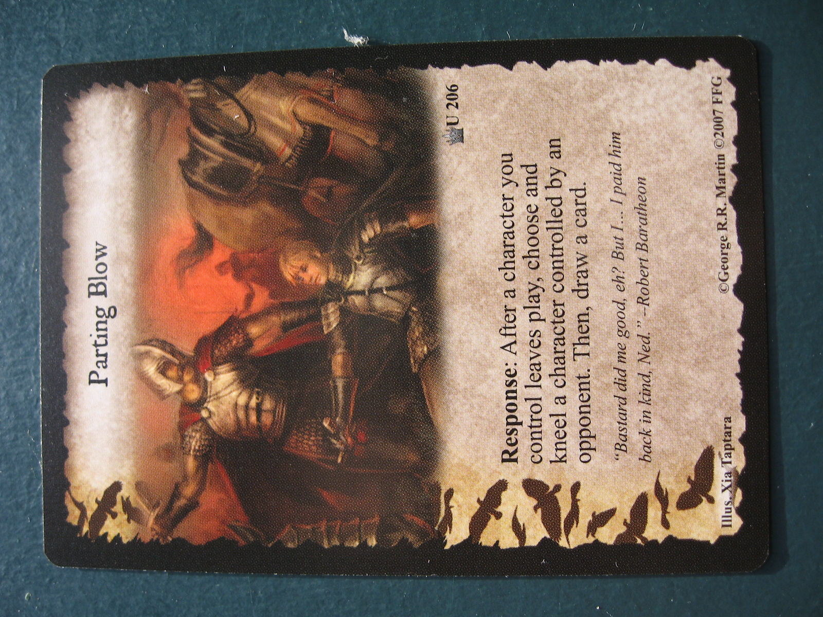 Parting Blow Fke Cardguide Wiki Fandom
