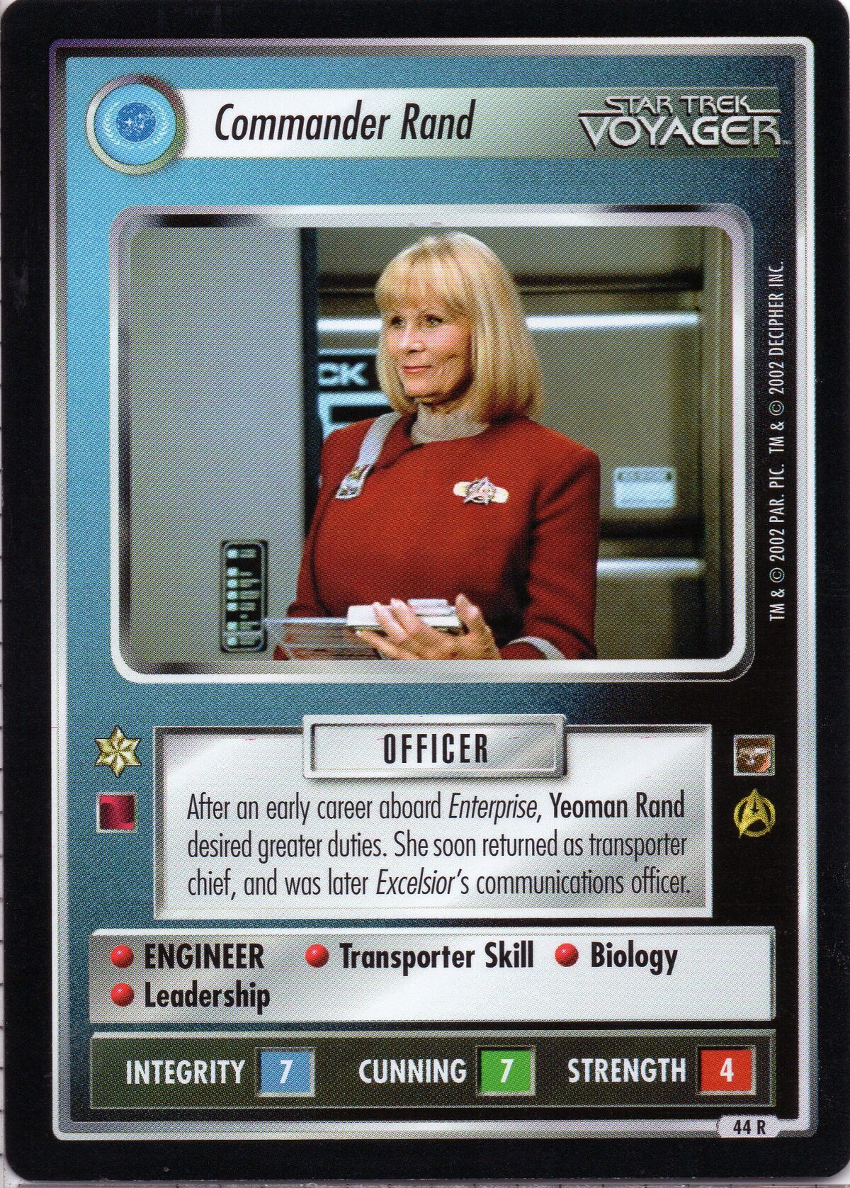 Commander Rand Tmp Cardguide Wiki Fandom