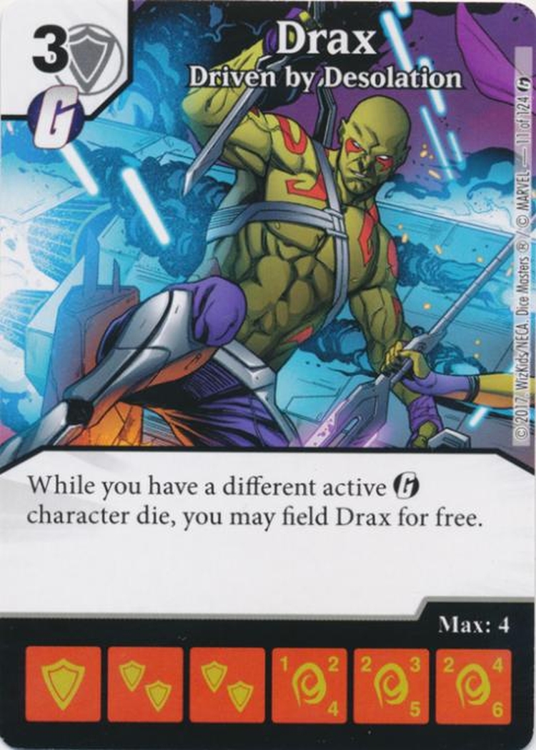 Drax Driven By Desolation Gotg Cardguide Wiki Fandom