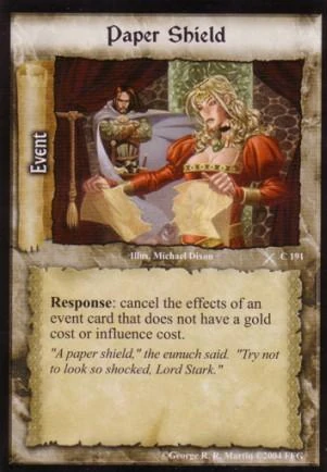 Paper Shield (VE) | CardGuide Wiki | Fandom