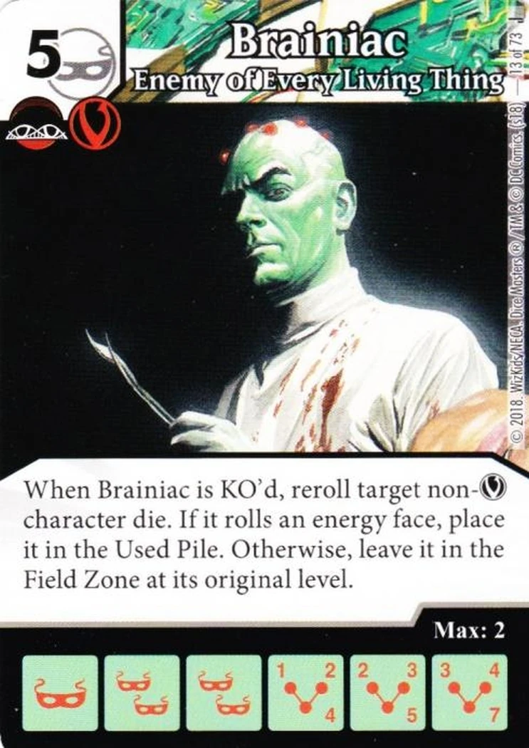 Brainiac - Enemy of Every Living Thing (JCB) | CardGuide Wiki | Fandom