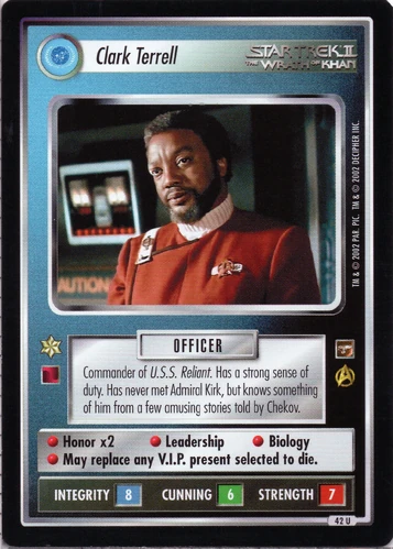 Clark Terrell (TMP) | CardGuide Wiki | Fandom