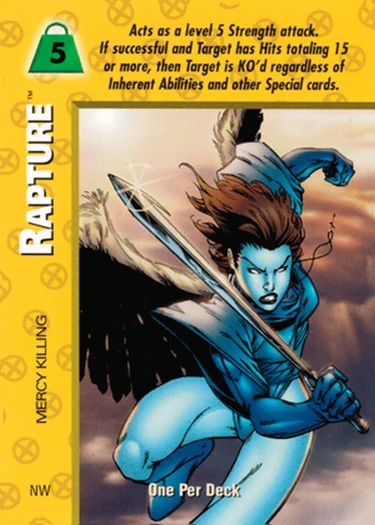 Rapture - Mercy Killing (XMOP) | CardGuide Wiki | Fandom