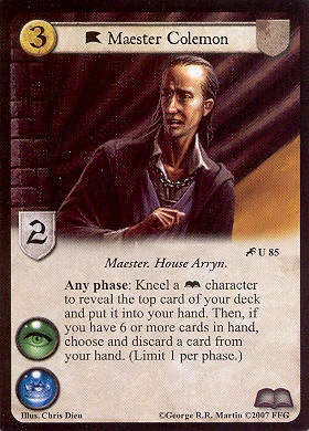 Maester Colemon (AHoTa) | CardGuide Wiki | Fandom