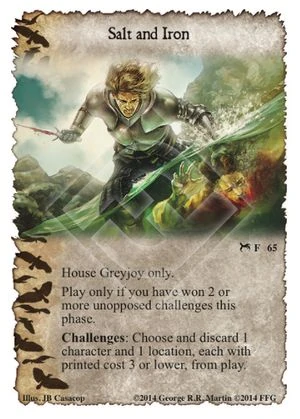 Salt and Iron (ATfW) | CardGuide Wiki | Fandom