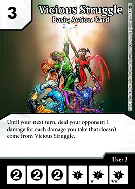 Vicious Struggle - Basic Action Card (WoL) | CardGuide Wiki | Fandom