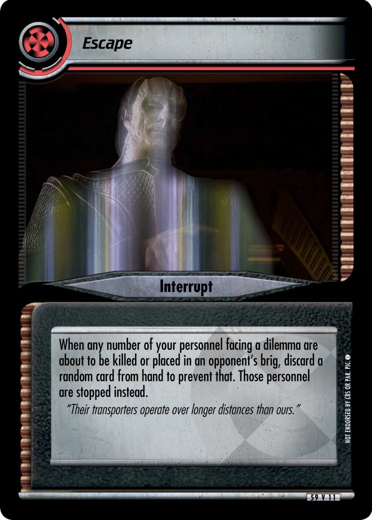 Escape (SSK) | CardGuide Wiki | Fandom