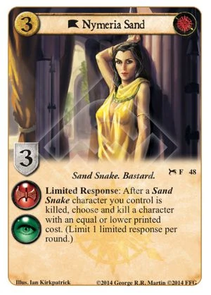 Nymeria Sand (TV) | CardGuide Wiki | Fandom