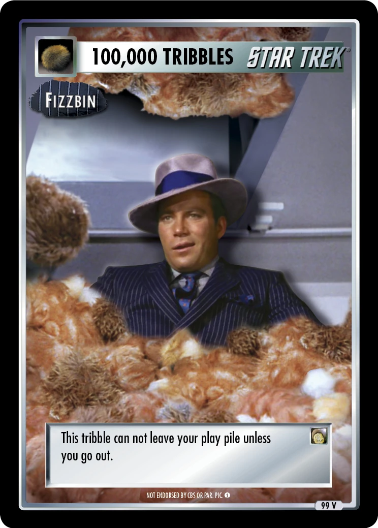 100,000 Tribbles - Fizzbin (TR) | CardGuide Wiki | Fandom