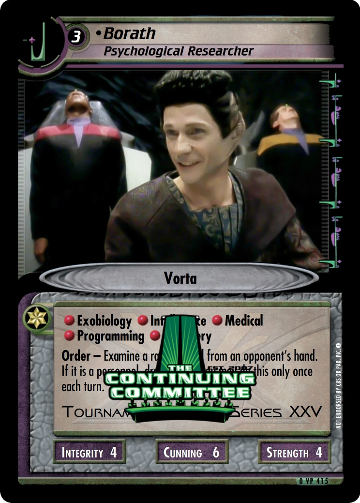 Borath - Psychological Researcher (VP TCC) | CardGuide Wiki | Fandom