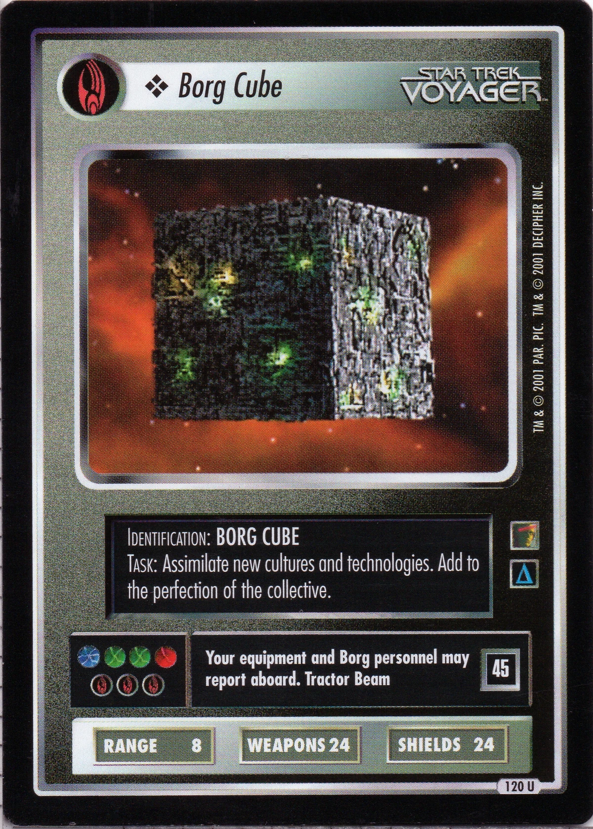 Borg Cube (TB) | CardGuide Wiki | Fandom