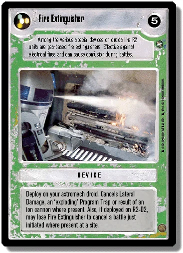 Fire Extinguisher (ANH) | CardGuide Wiki | Fandom