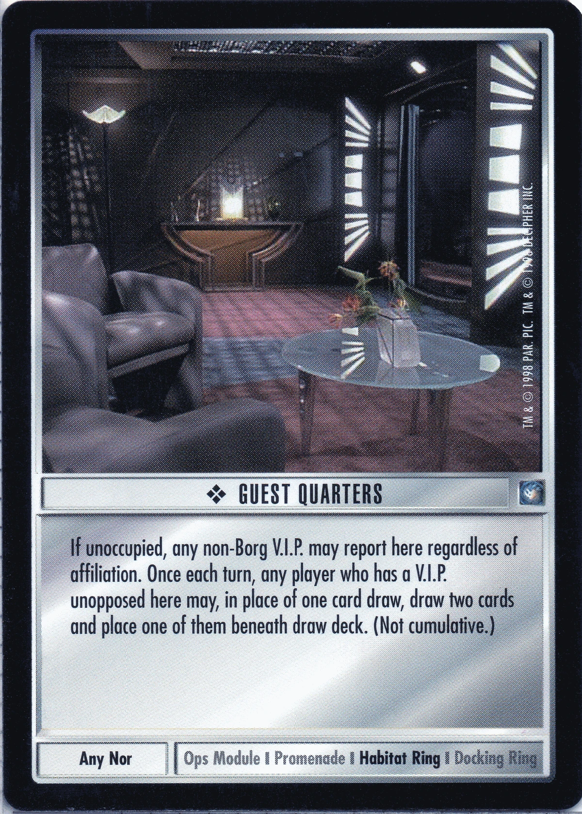 Guest Quarters (DS9) | CardGuide Wiki | Fandom