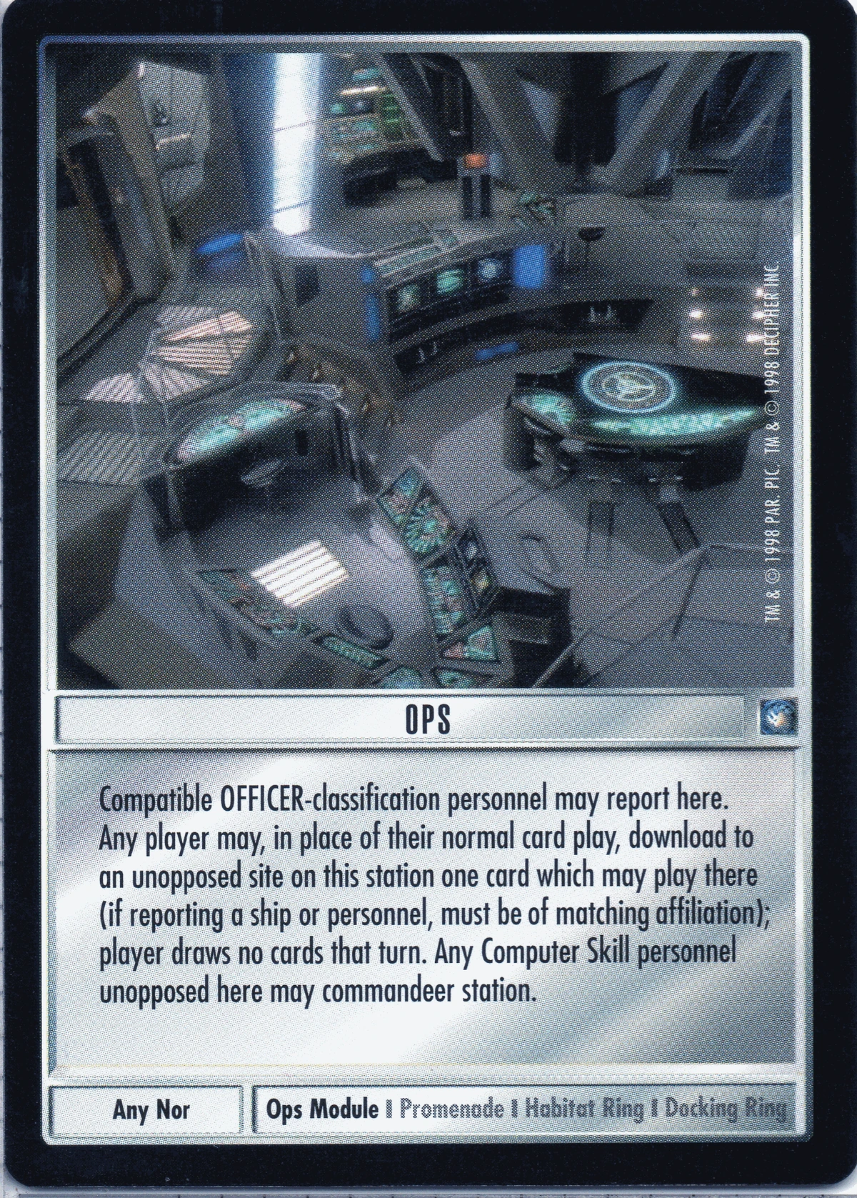 Ops (DS9) | CardGuide Wiki | Fandom