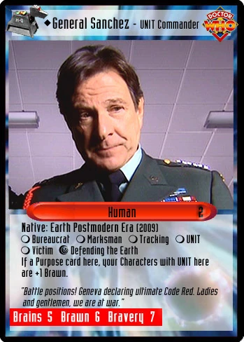 General Sanchez - UNIT Commander (IS) | CardGuide Wiki | Fandom