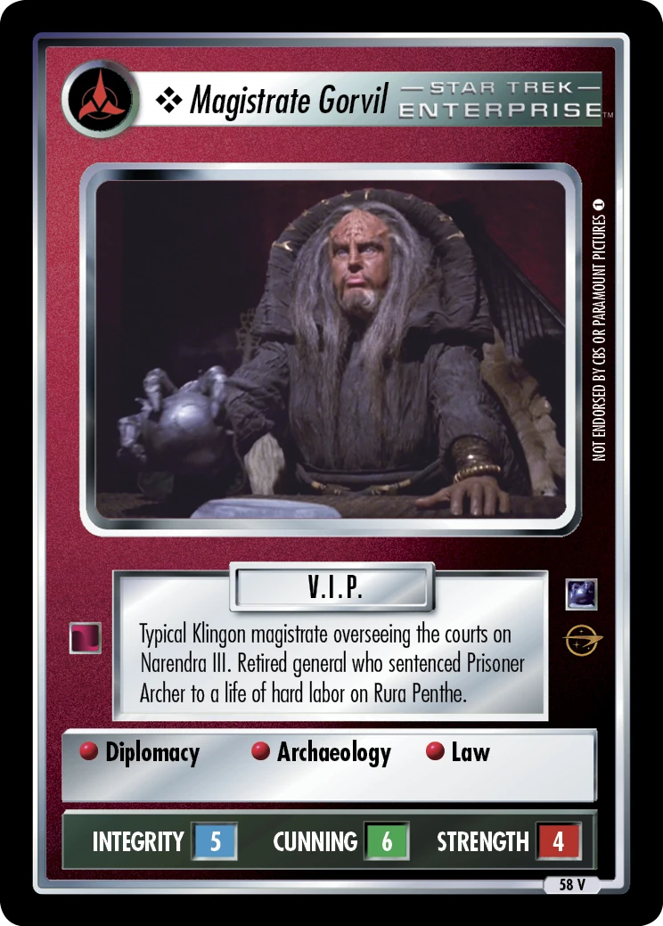 Magistrate Gorvil (BB) | CardGuide Wiki | Fandom