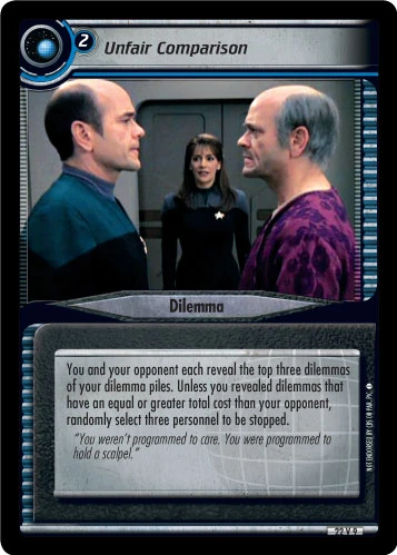 Unfair Comparison (PP) | CardGuide Wiki | Fandom