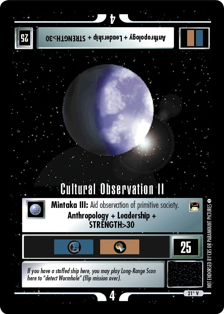 Cultural Observation II (back) (LLaP) | CardGuide Wiki | Fandom