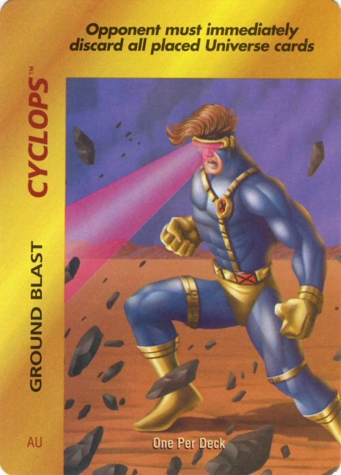 Cyclops - Ground Blast (MVOP) | CardGuide Wiki | Fandom