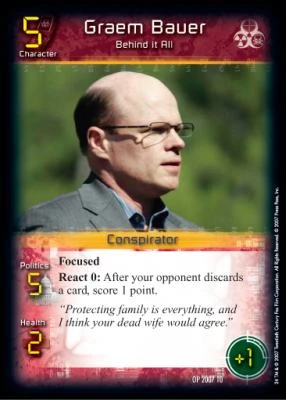 Graem Bauer - Behind It All (OPP) | CardGuide Wiki | Fandom