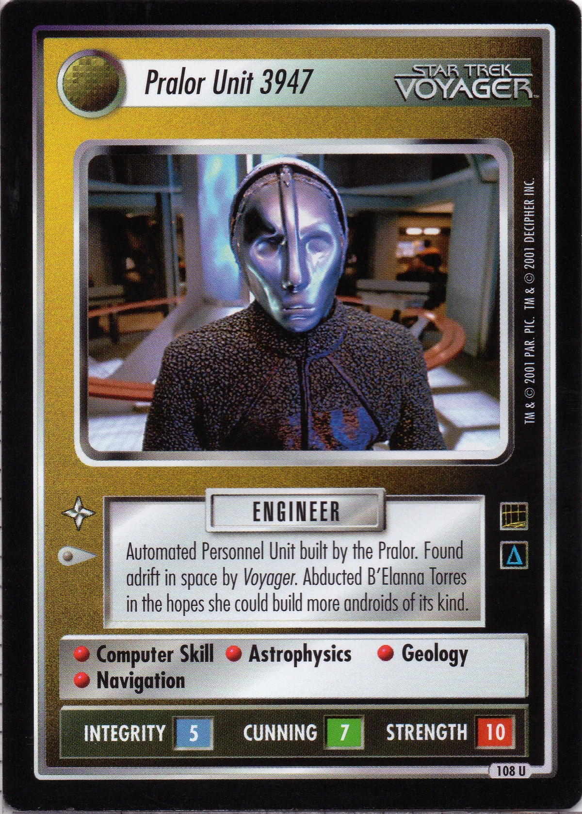 Pralor Unit 3947 (HA) | CardGuide Wiki | Fandom
