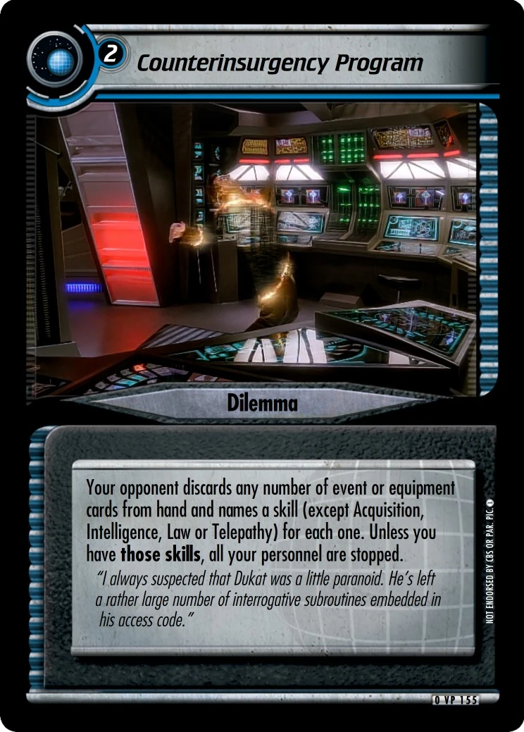 Counterinsurgency Program (Errata) (VP) | CardGuide Wiki | Fandom