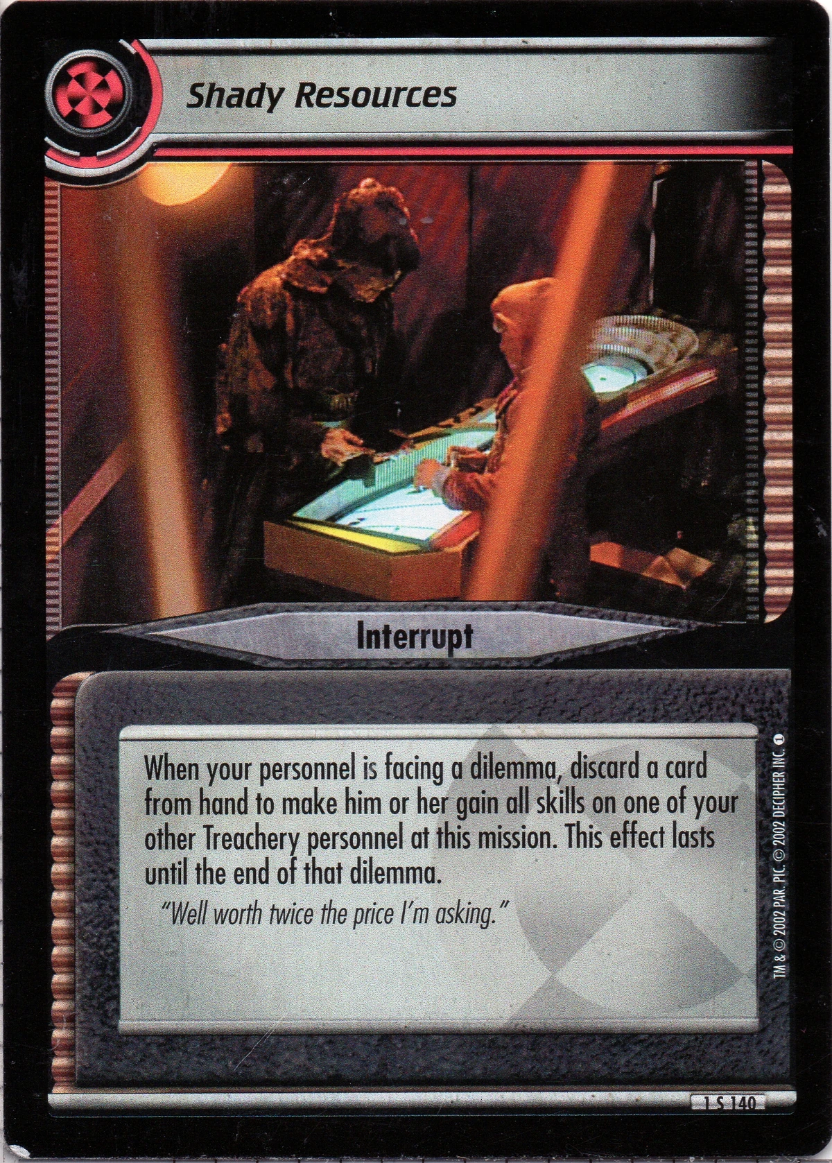 Shady Resources (2E) | CardGuide Wiki | Fandom