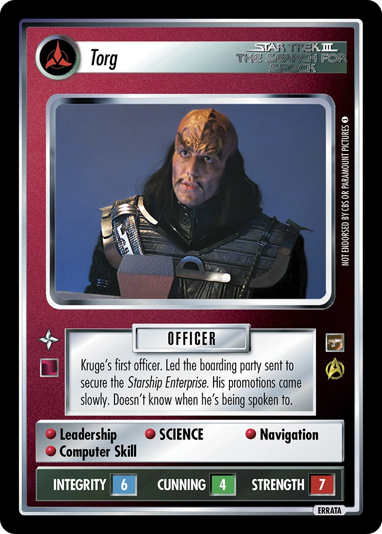 Torg (Errata) (TMP) | CardGuide Wiki | Fandom