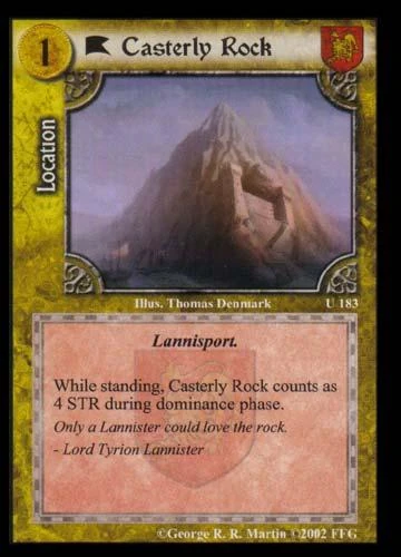 Casterly Rock (WE) | CardGuide Wiki | Fandom