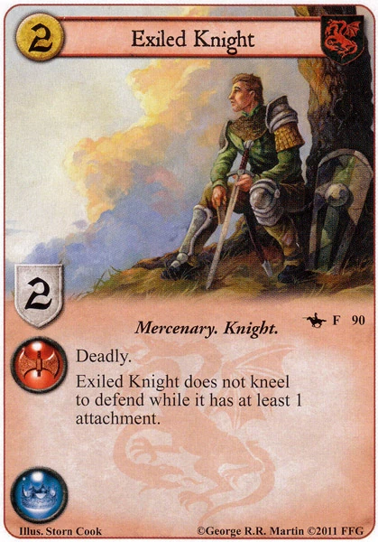 Exiled Knight (TbC) | CardGuide Wiki | Fandom