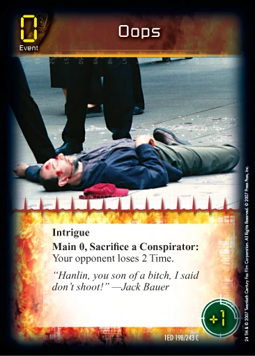 Oops (1E) | CardGuide Wiki | Fandom