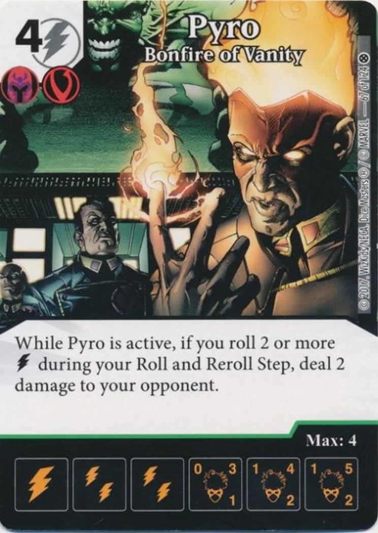 Pyro - Bonfire of Vanity (XMFC) | CardGuide Wiki | Fandom